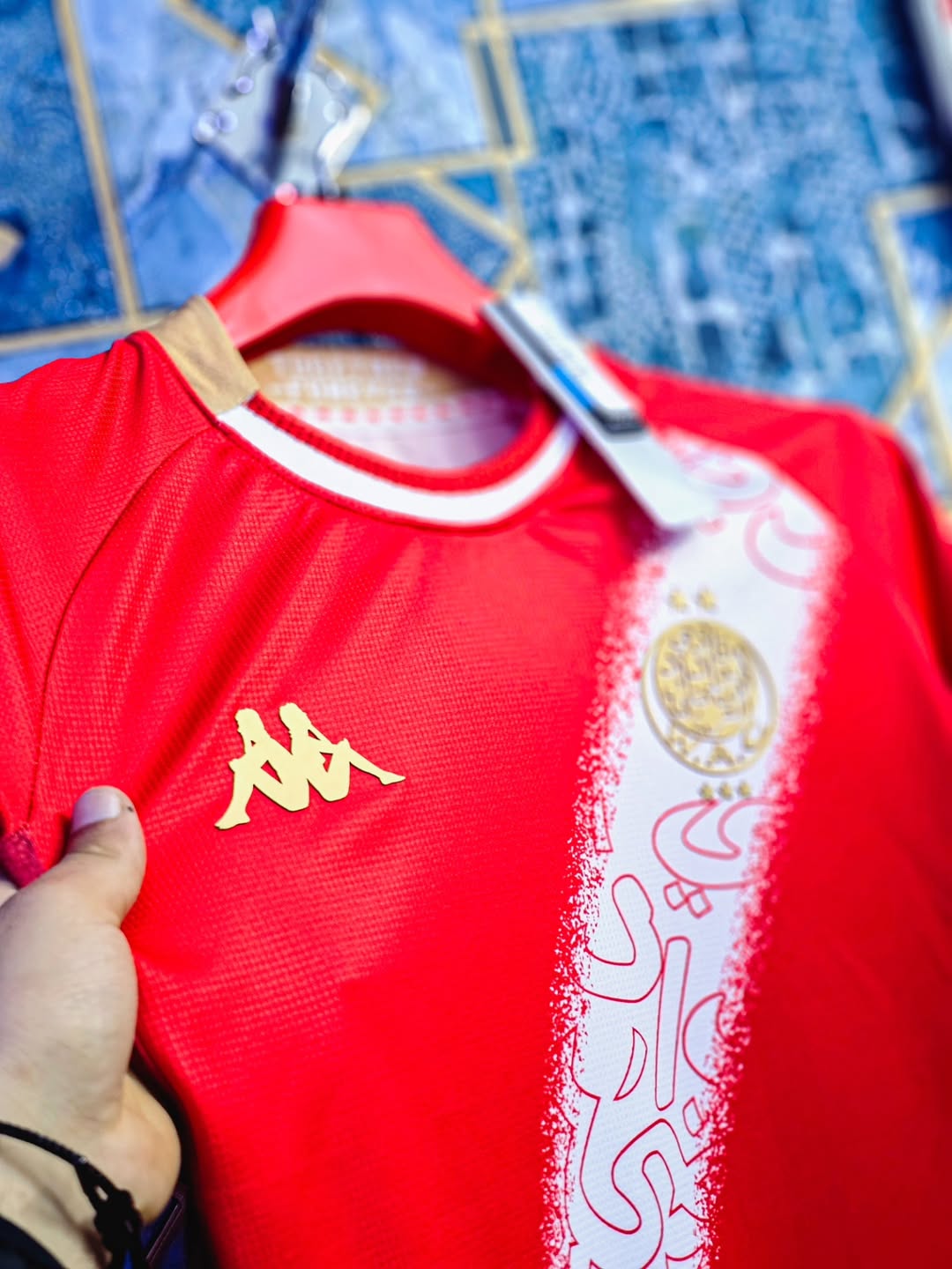 TENU WYDAD ROUGE +SHORT – yamanprint.ma